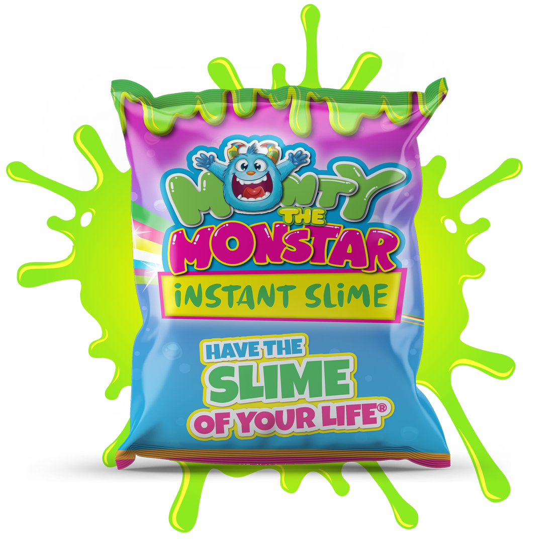 Instant Slime Powder | Makes 50L of Slime | Monty The Monstar